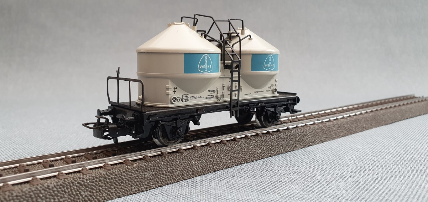 Märklin 4661 Silowagen Quarz Werke - Nimma Modelspoor