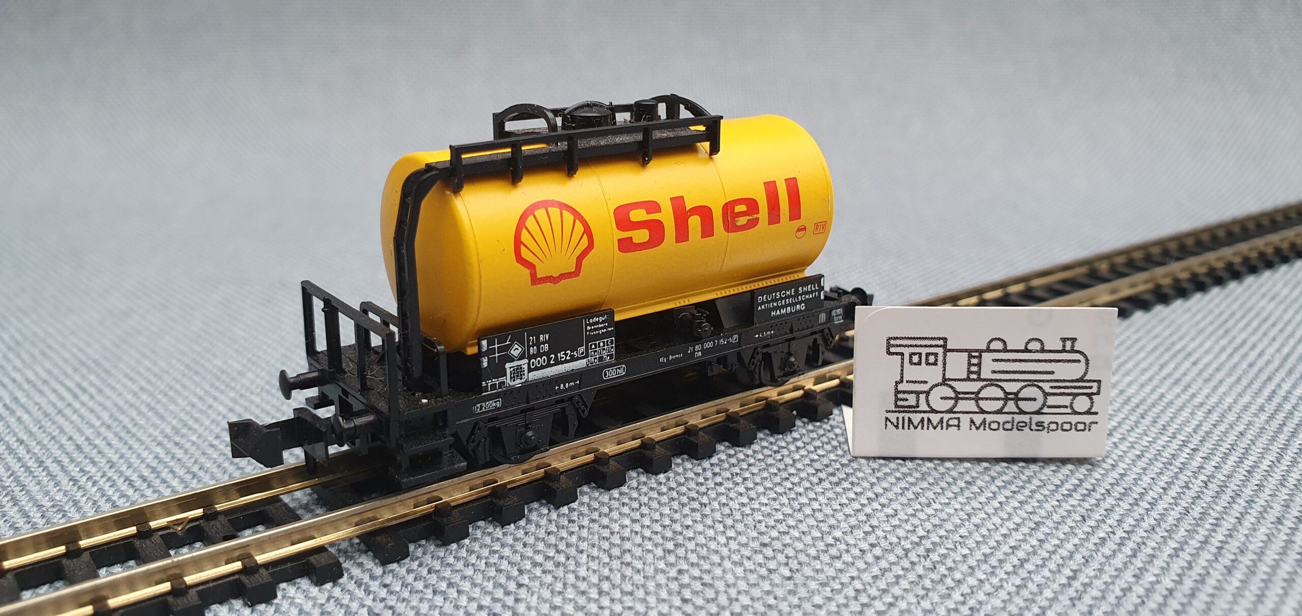 Minitrix 51354100 Ketelwagen SHELL - Nimma Modelspoor